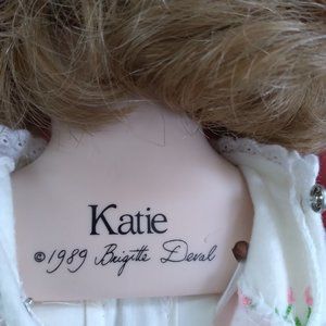 Brigitte Deval | Toys | Brigitte Deval Katie Vintage 989 Porcelain Doll ...